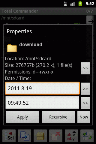 Software-update: Total Commander for Android 1.0 rc 2 - Computer - Downloads - Tweakers