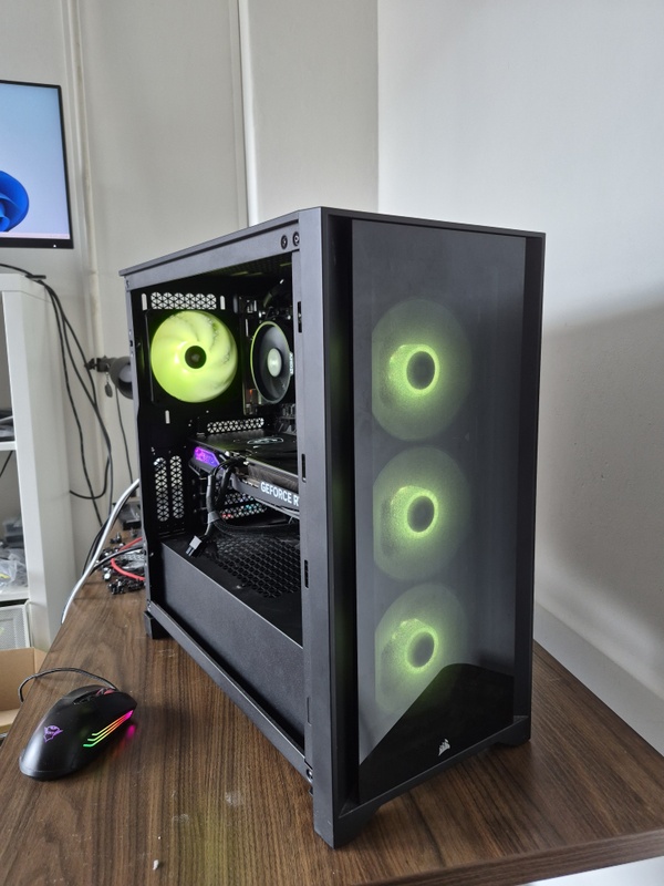 Gaming PC // RTX 4060 ti 16GB & AMD 5 5600X & 32GB & 2TB NVMe ...