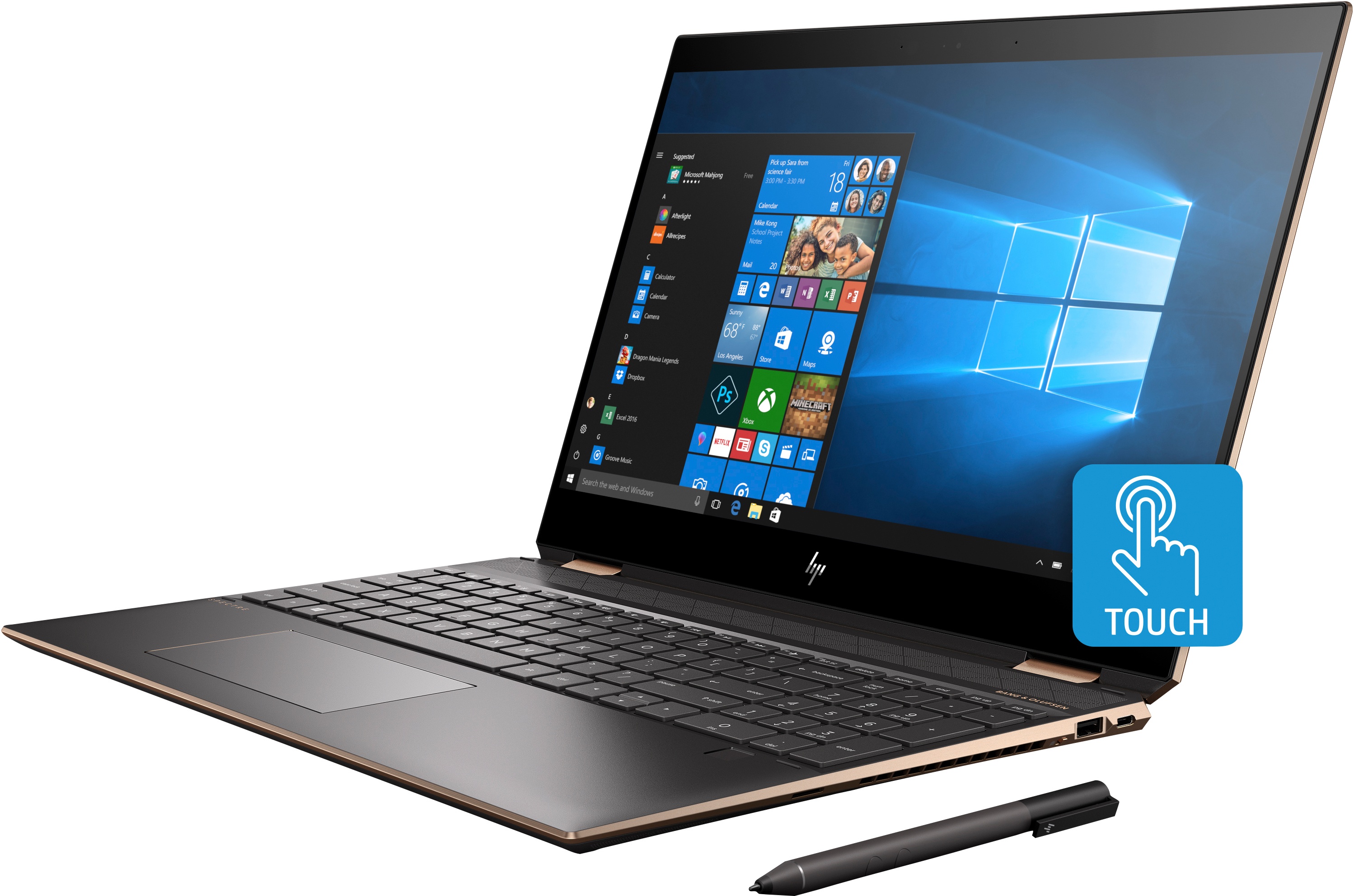 Specificaties van HP Spectre x360 15-df0400nd - Tweakers