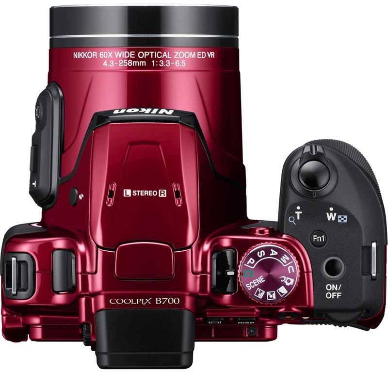 Specificaties van Nikon Coolpix B700 Rood - Tweakers