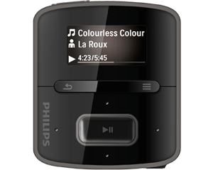 Specificaties van Philips GoGear RaGa 4GB Zwart - Tweakers