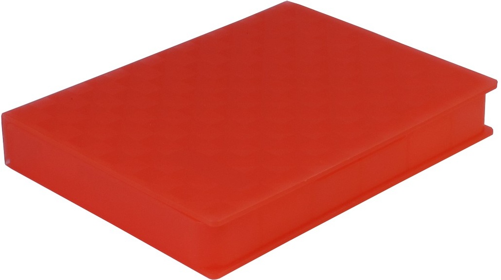 Inter-Tech Protection Box 1x 2.5" Plastic, Red - Kenmerken - Tweakers