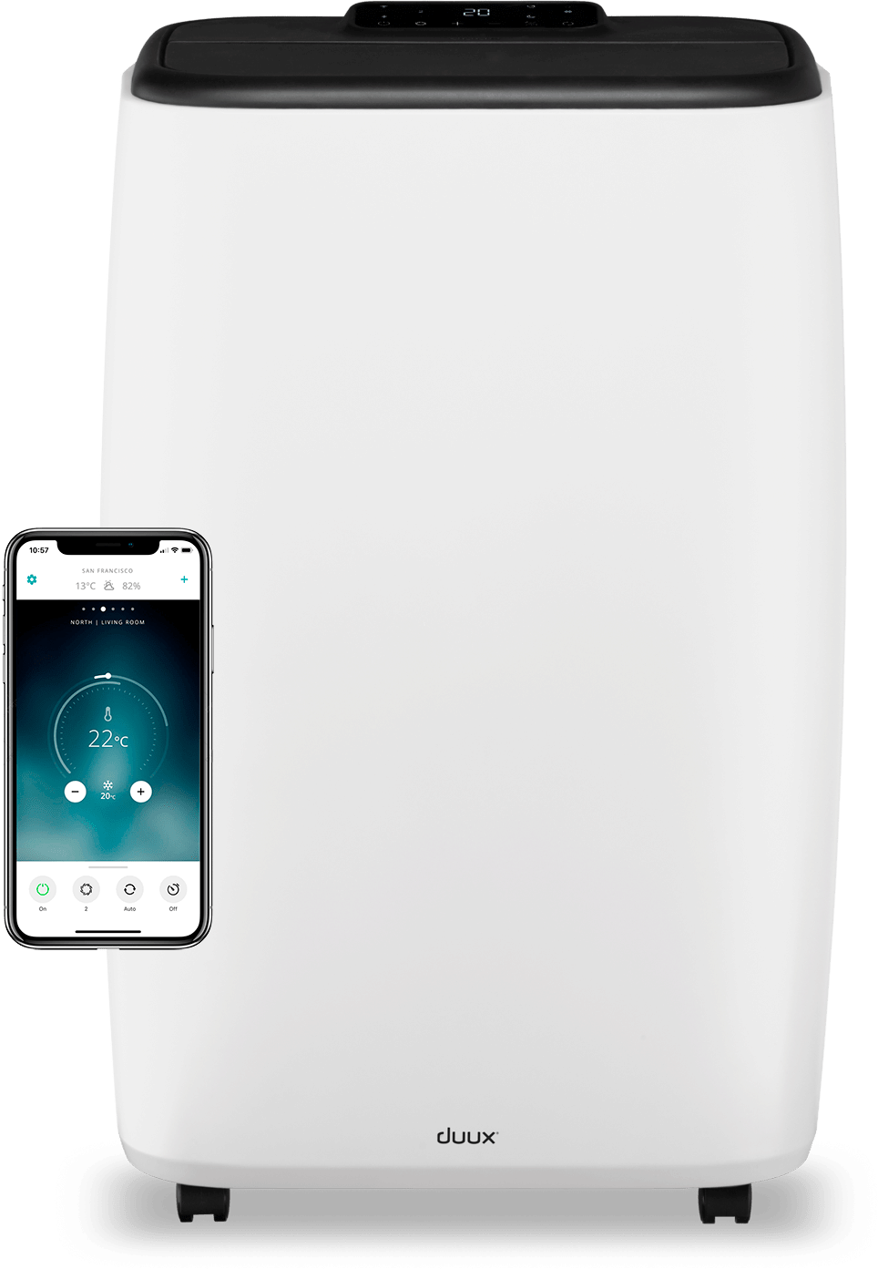 Duux North Smart 14K BTU/h Wit: beste prijs - Tweakers