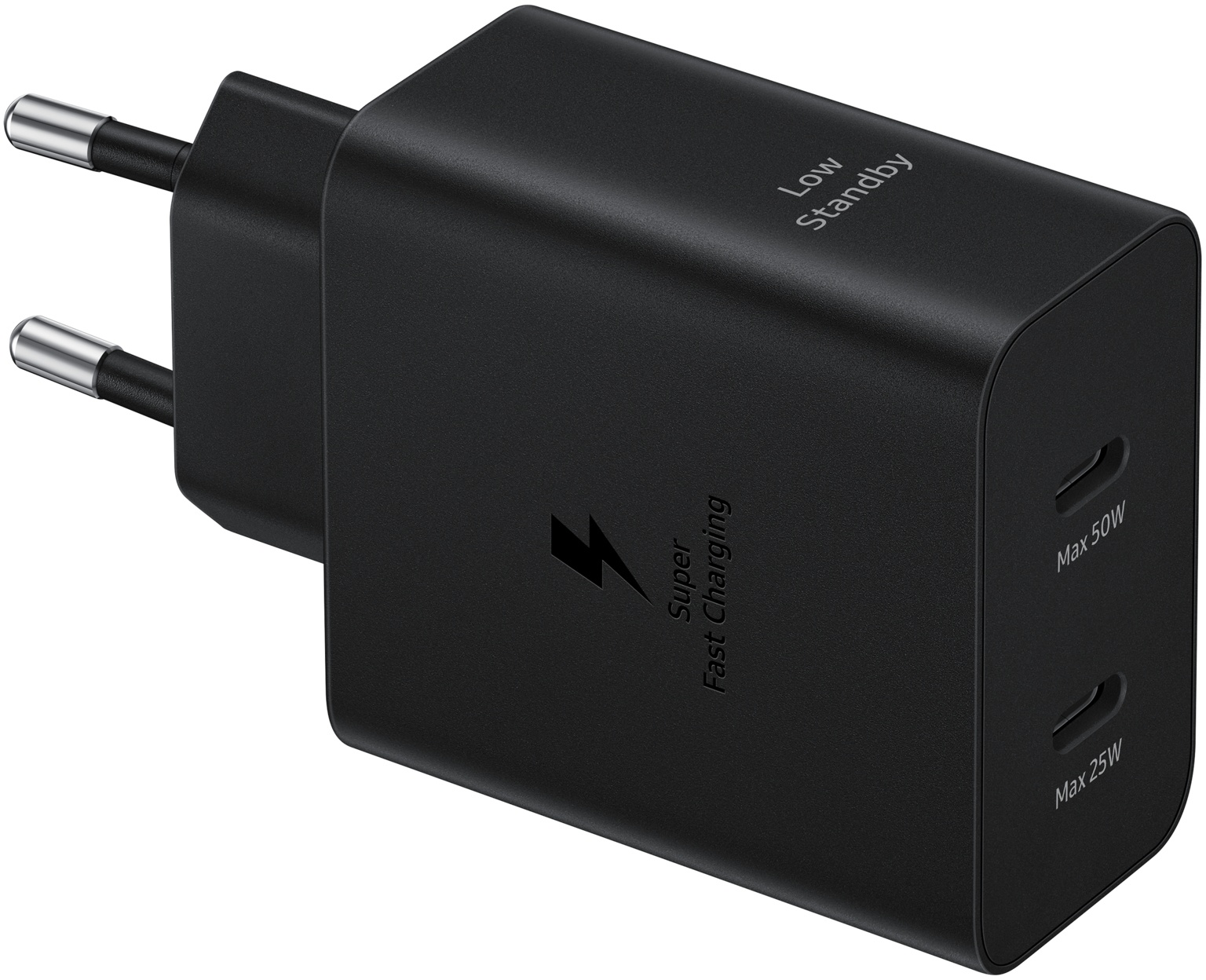 Specificaties van Samsung Dual USB-C Snellader 50W Zwart - Tweakers