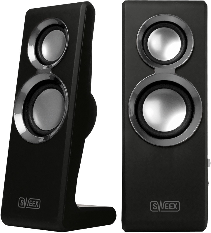 Specificaties van Sweex SP200 2.0 Speaker Set Purephonic - Tweakers