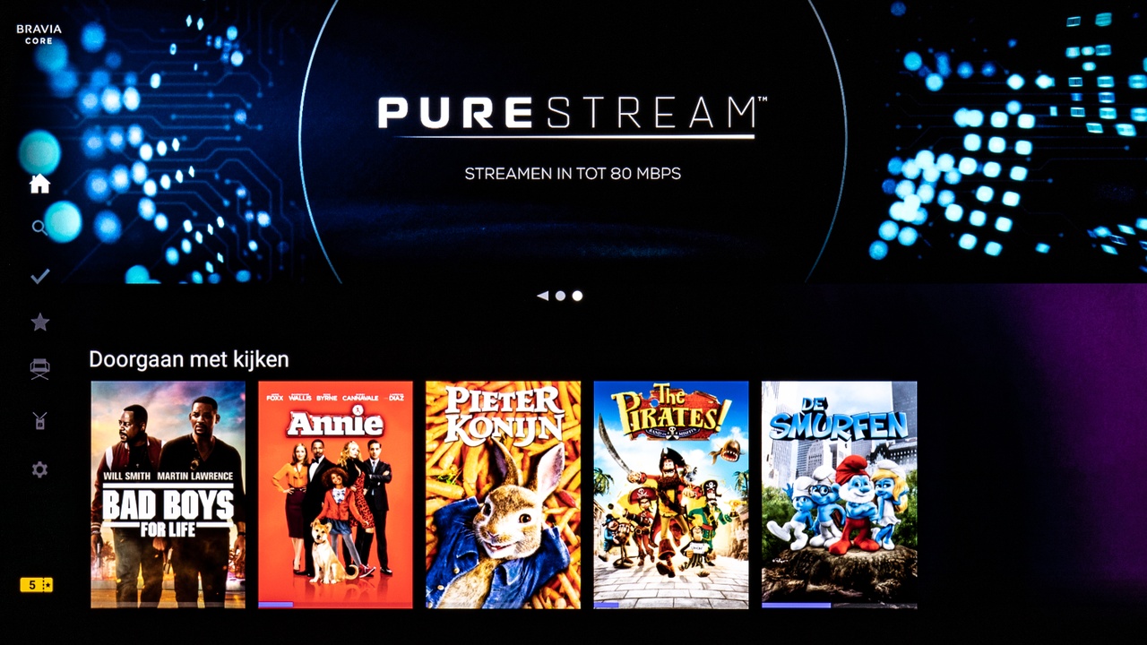 Bravia Core-streamingdienst Preview - Tweakers