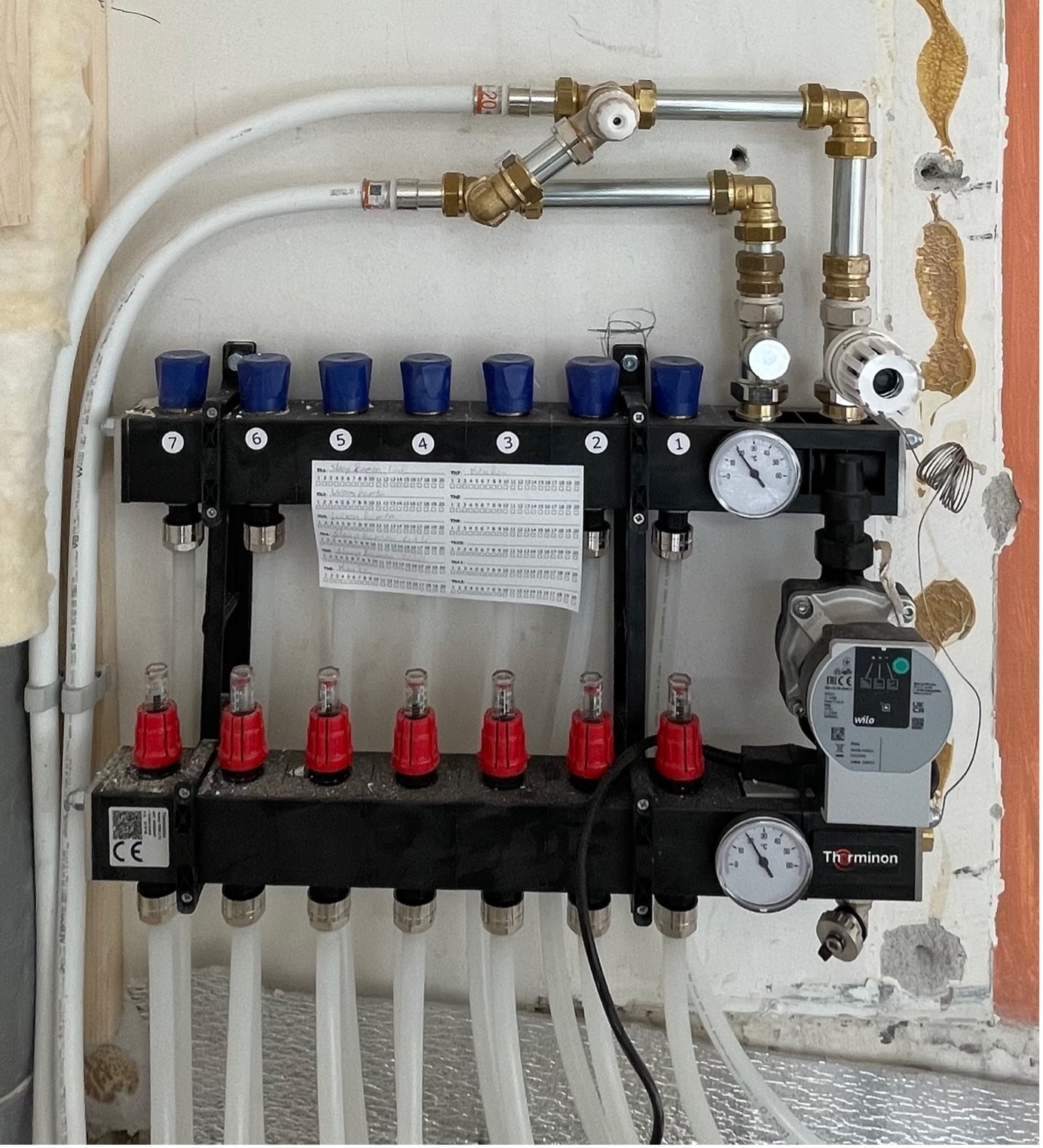 Vloerverwarming instellen (Intergas Xtreme, Therminon) - Duurzame energie en installaties - GoT