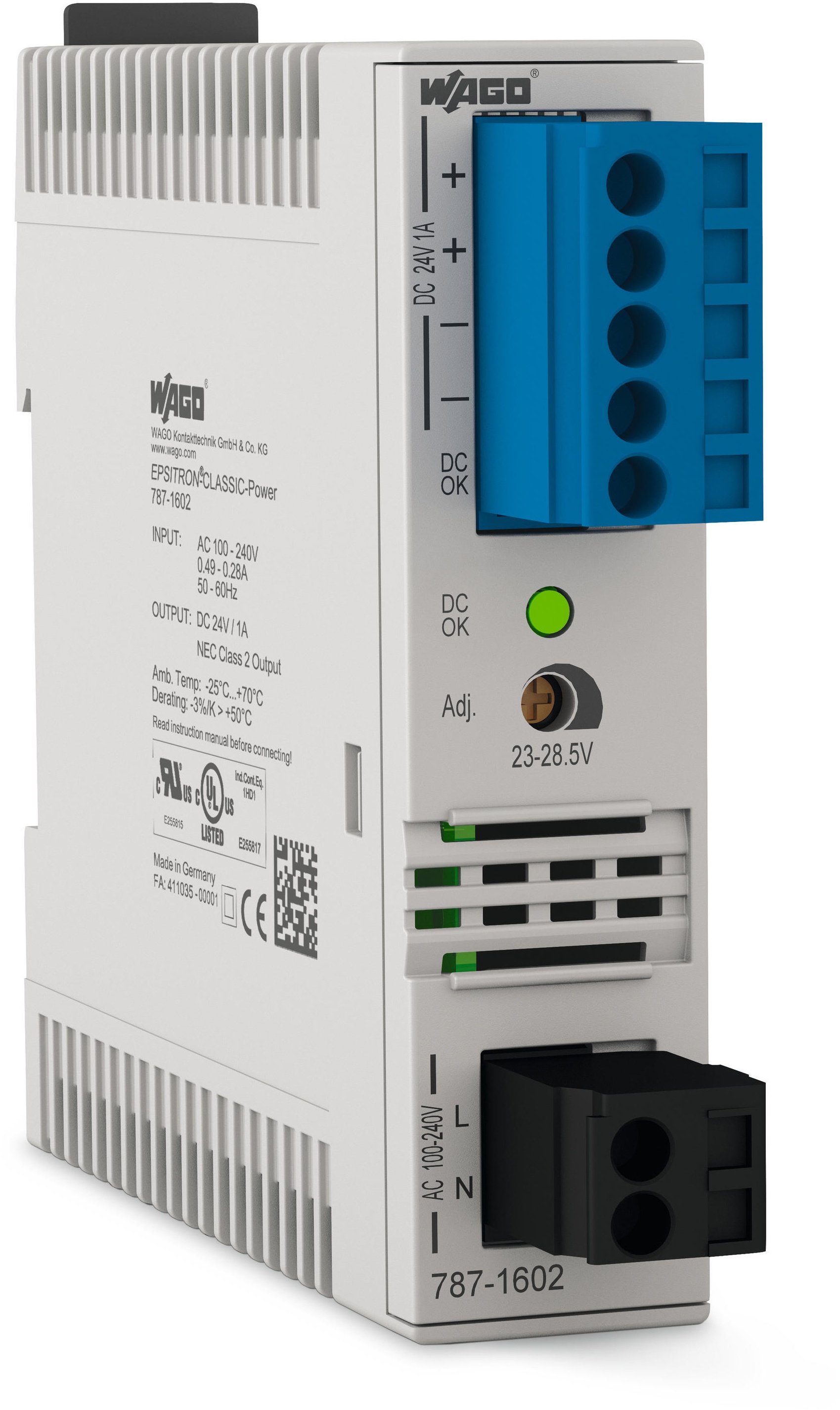 Specificaties van Wago 787-1602 - Tweakers