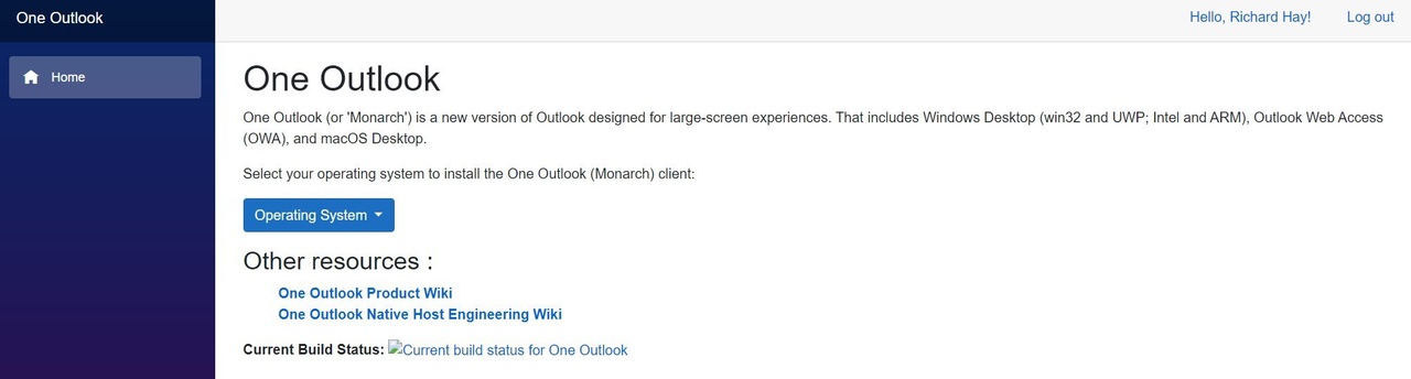 Screenshot toont 'One Outlook'-app voor Windows 10 - Tweakers