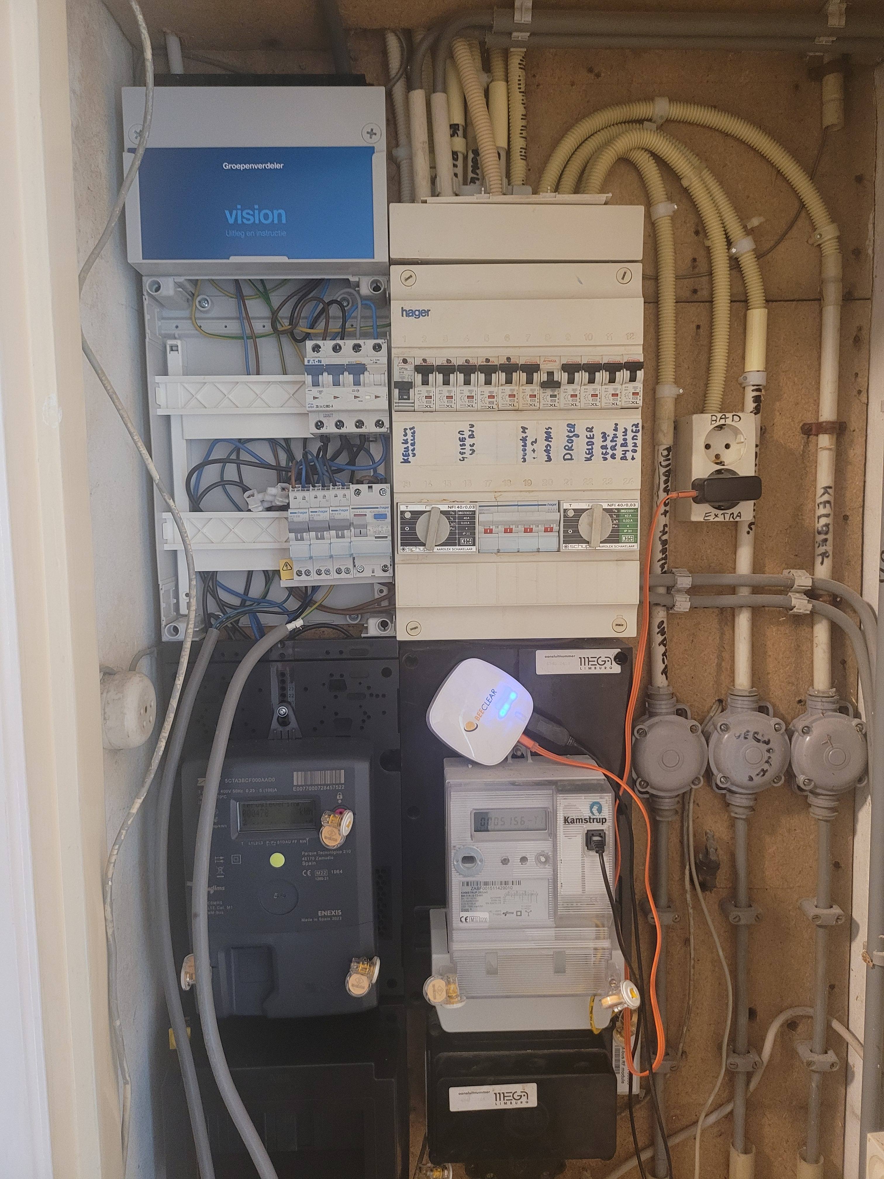 Switchen tussen 2 slimme meters - Duurzame energie en installaties - GoT