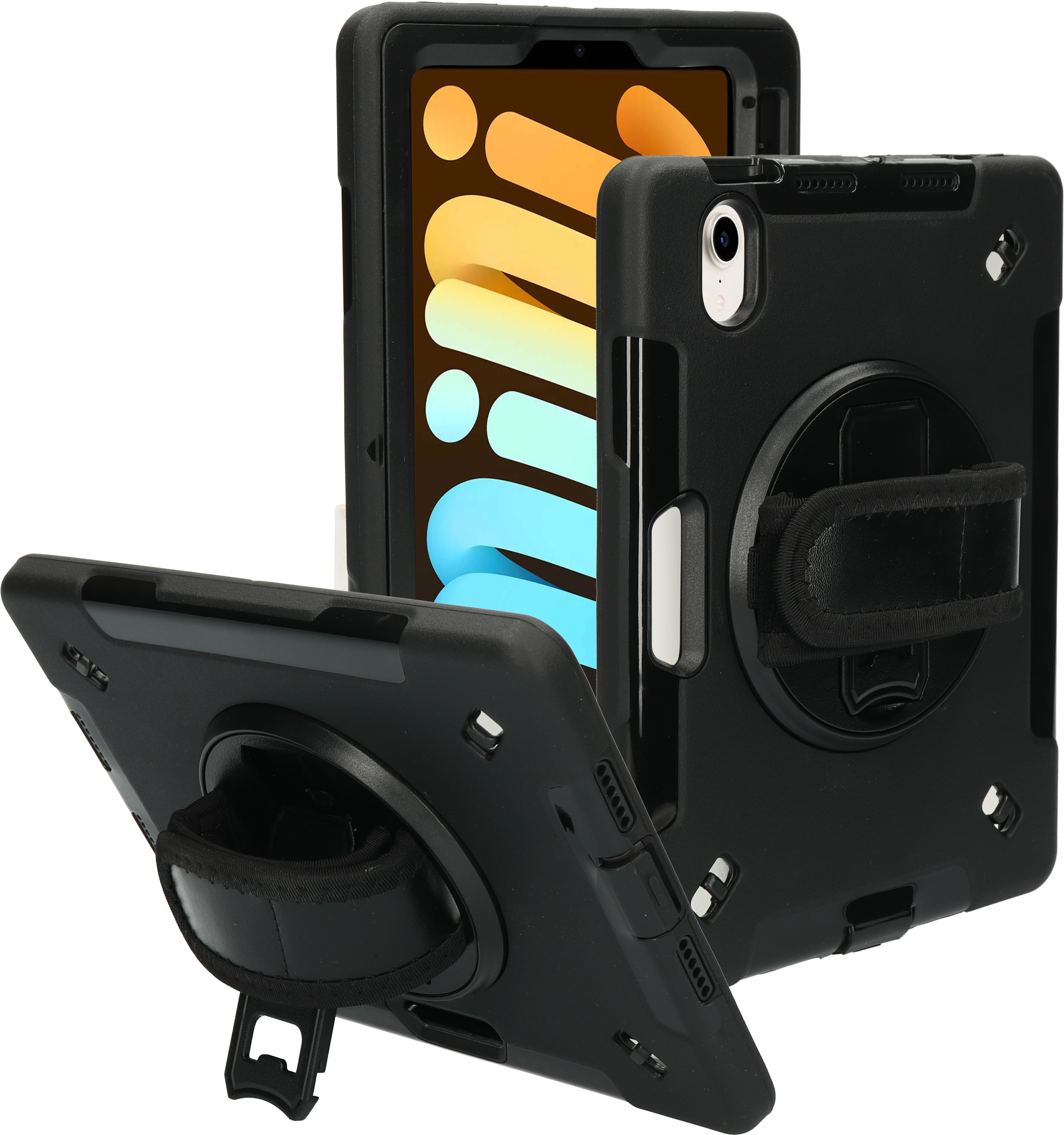 Mobiparts Armor Tablet Case Apple iPad Mini 6 (2021) Black - Kenmerken ...