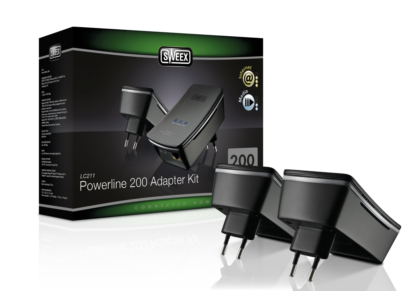 Sweex Powerline LC211 - fs76 - Product reviews - Tweakers