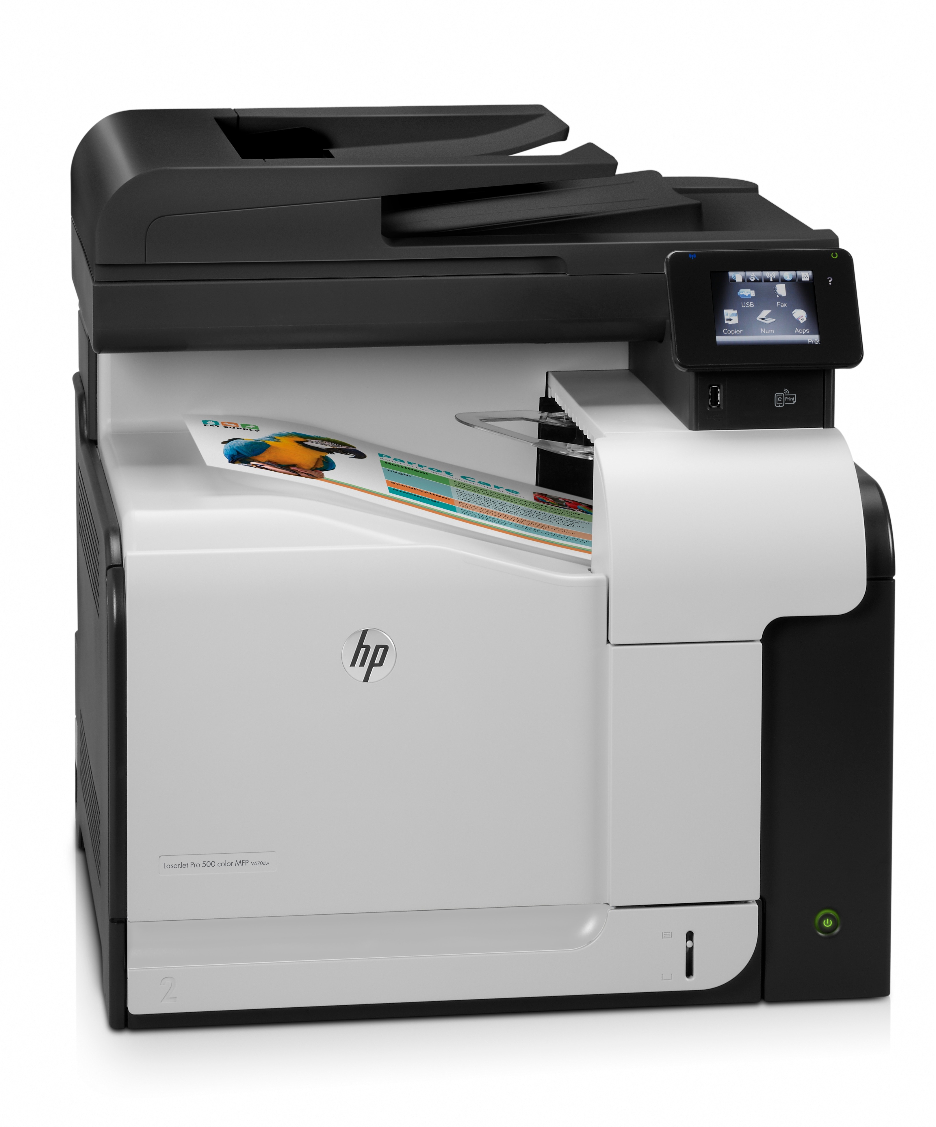 Specificaties van HP LaserJet Pro 500 Color MFP M570dw - Tweakers