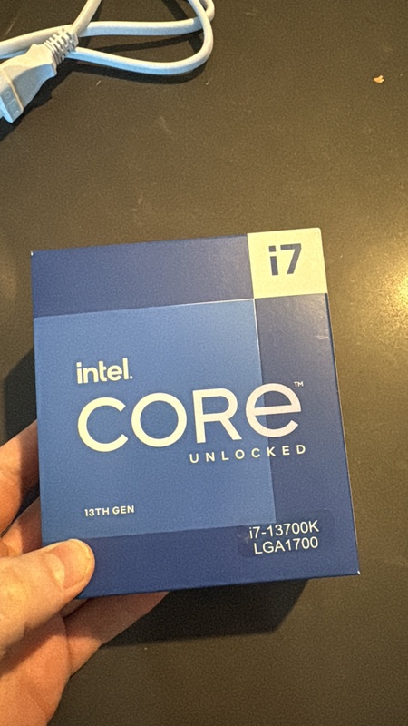 [SEALED] Intel Core i7-13700K Boxed aangeboden - Vraag & Aanbod - Tweakers