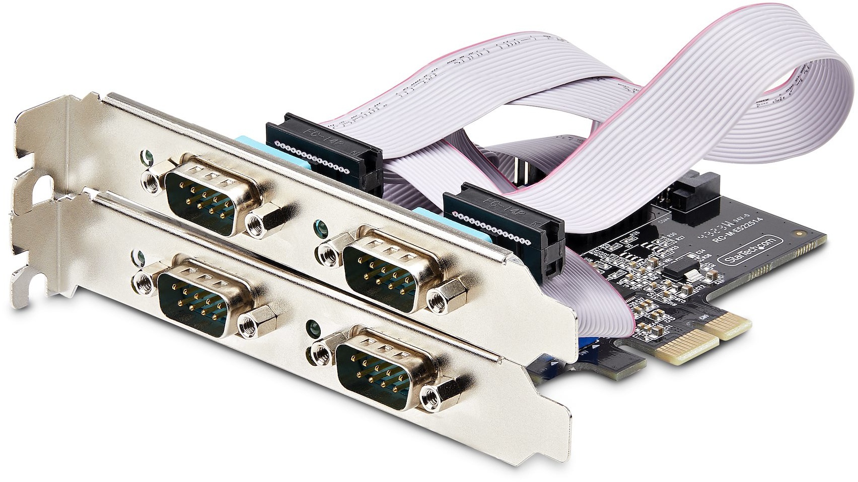 Specificaties van Startech.com 4-Port PCIe Seriële Adapter Kaart, Quad PCI Express naar RS232 ...