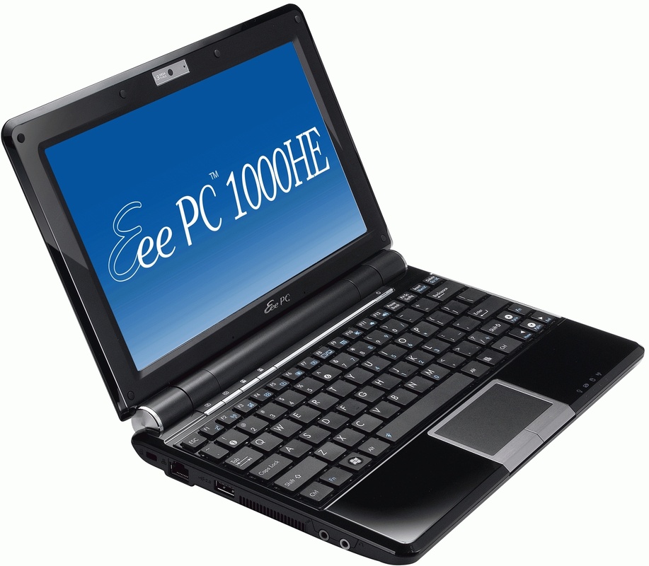 Asus Eee PC 1000HE Zwart - Kenmerken - Tweakers