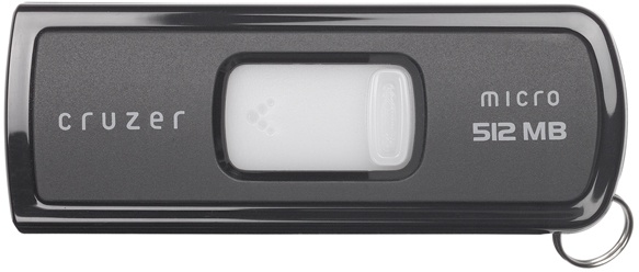 Sandisk Cruzer Micro U3 512MB Zwart - Kenmerken - Tweakers