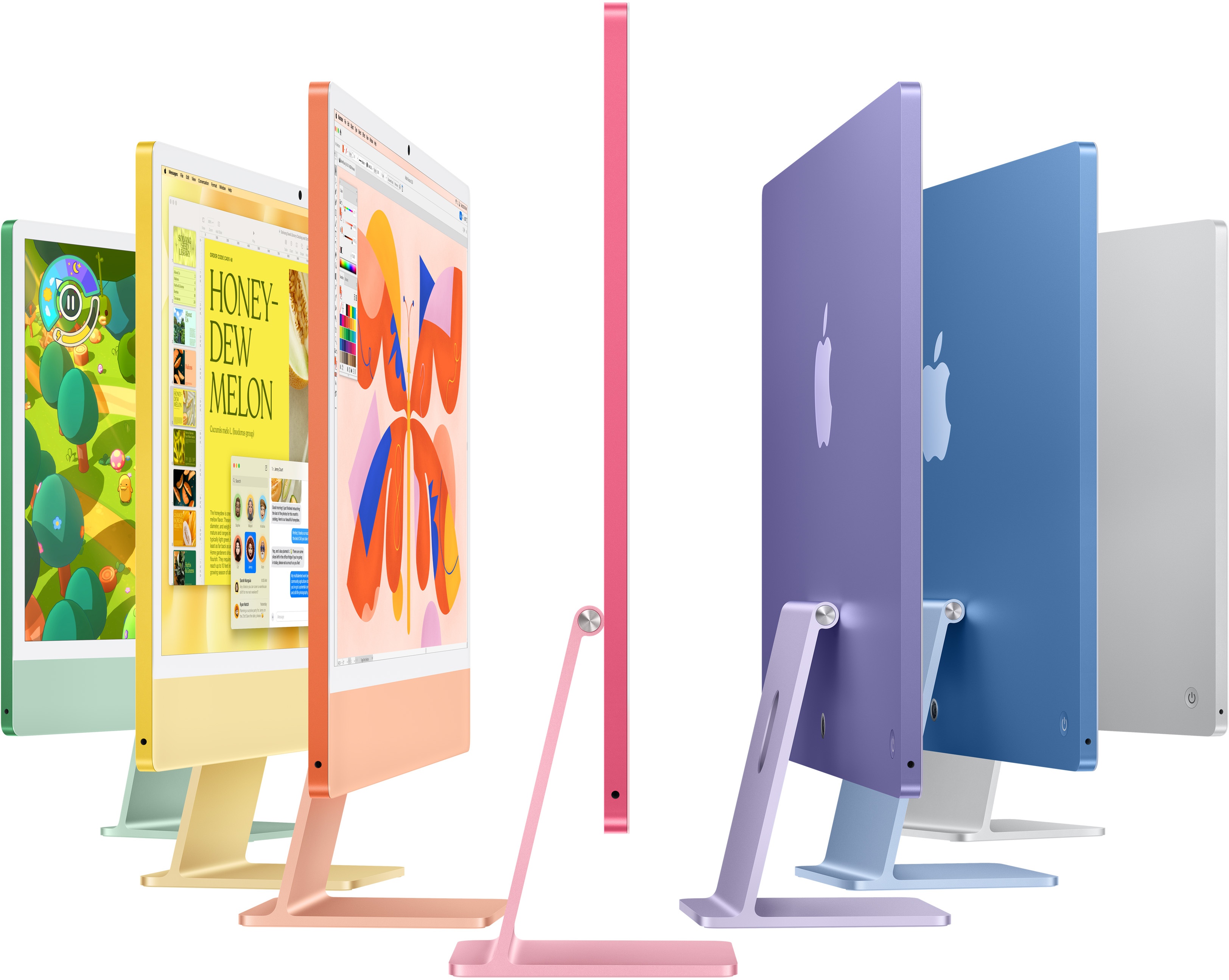 Specificaties van Apple iMac 2024 M4 10-core CPU, 10-core GPU, 24GB ram ...