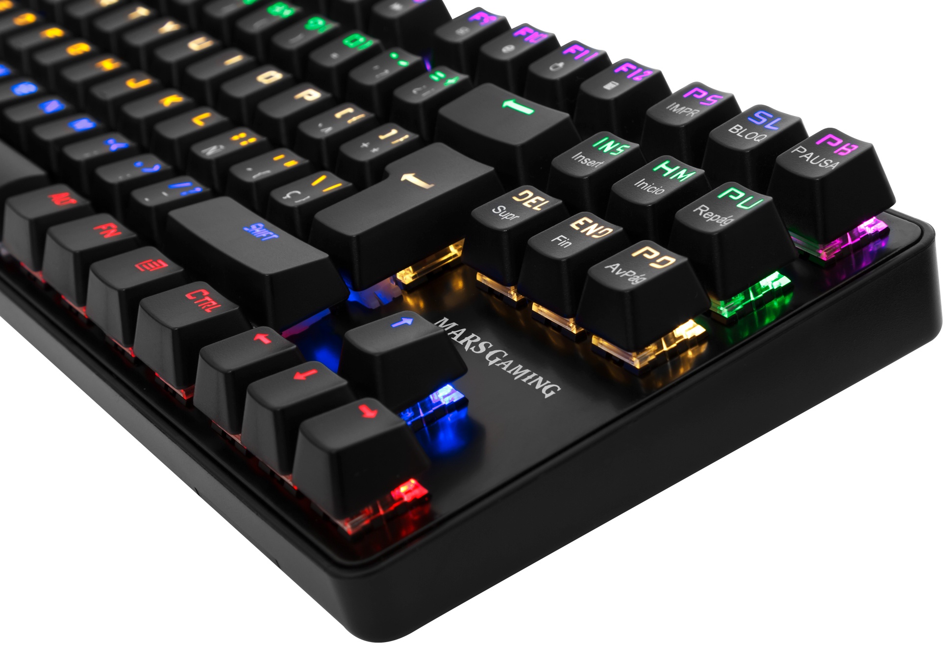 Specificaties van Mars Gaming MK4 mini (Outemu Red, Qwerty ES) - Tweakers