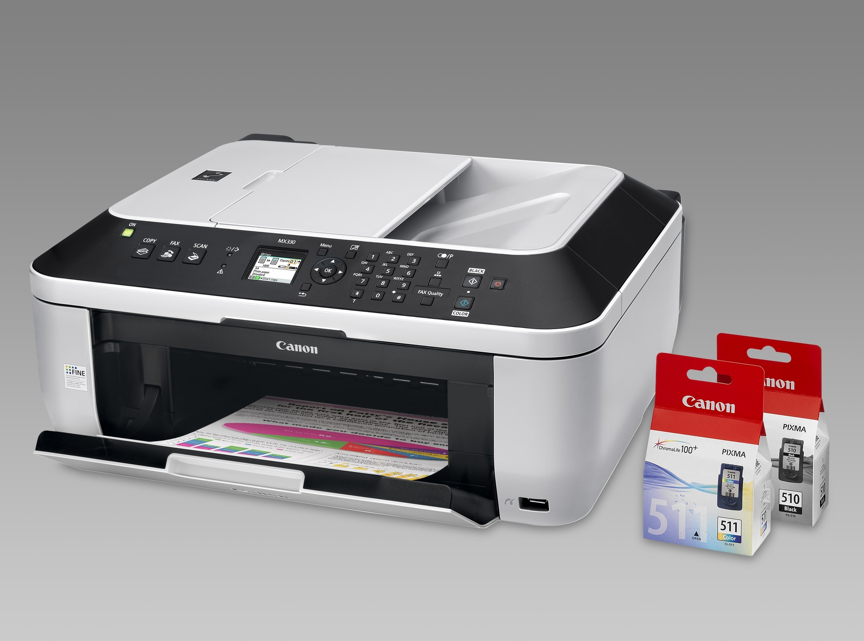 Specificaties van Canon Pixma MX330 - Tweakers