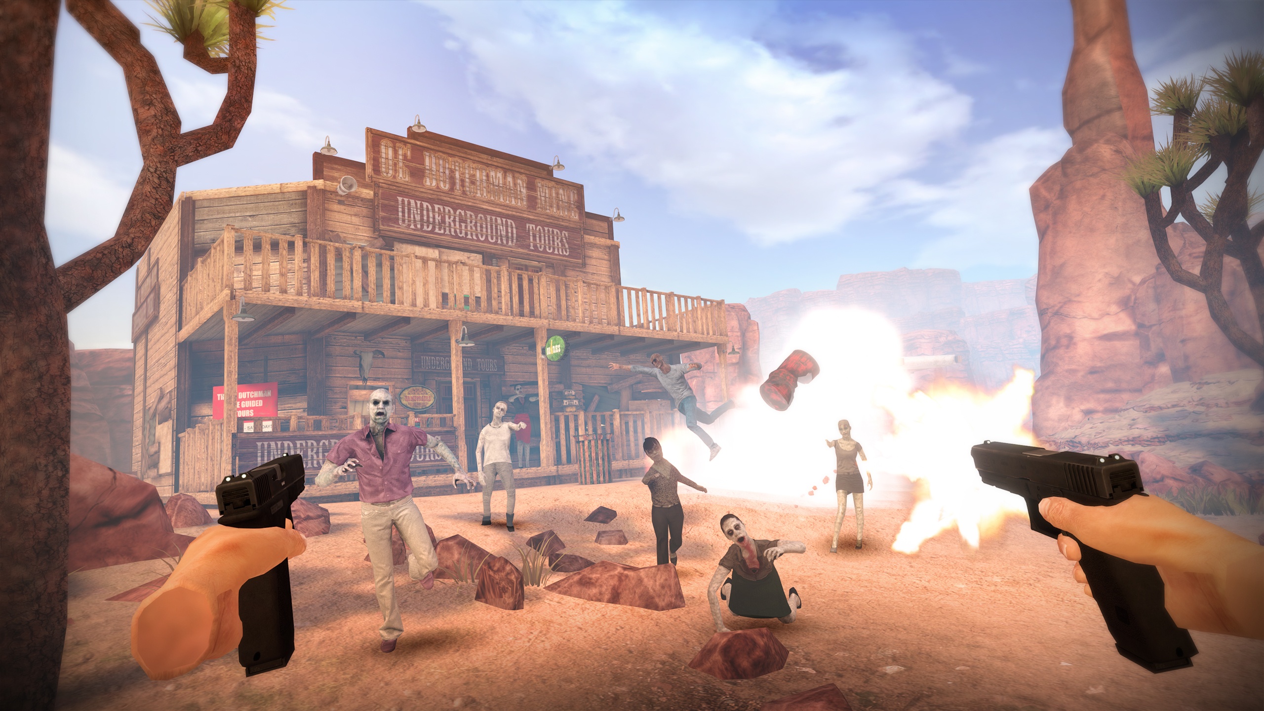 Zombie-vr-game Arizona Sunshine verschijnt op 5 december voor Oculus ...