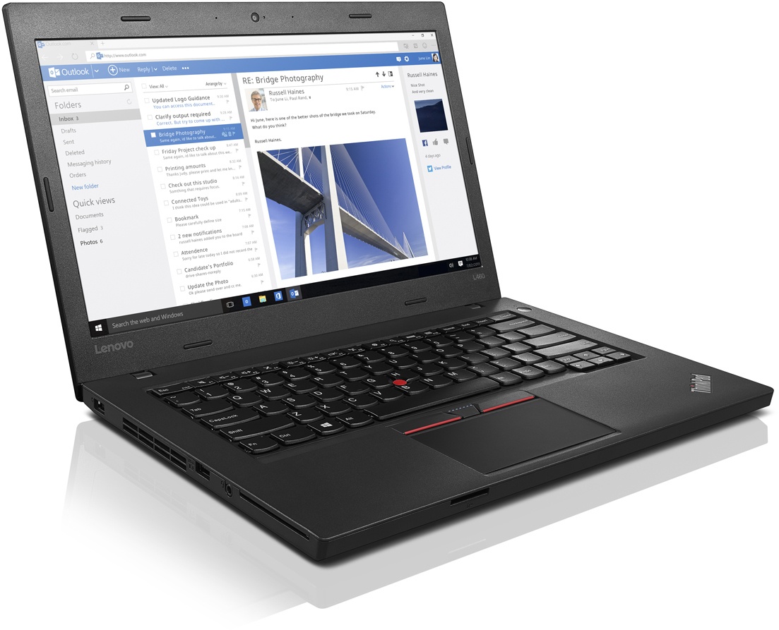 Specificaties van Lenovo ThinkPad L460 (20FU001JMH) - Tweakers