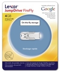 Lexar JumpDrive FireFly 4GB Wit - Kenmerken - Tweakers