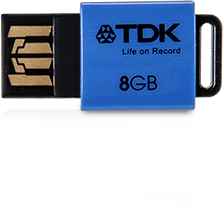 Specificaties van TDK TF60 8GB Blauw - Tweakers