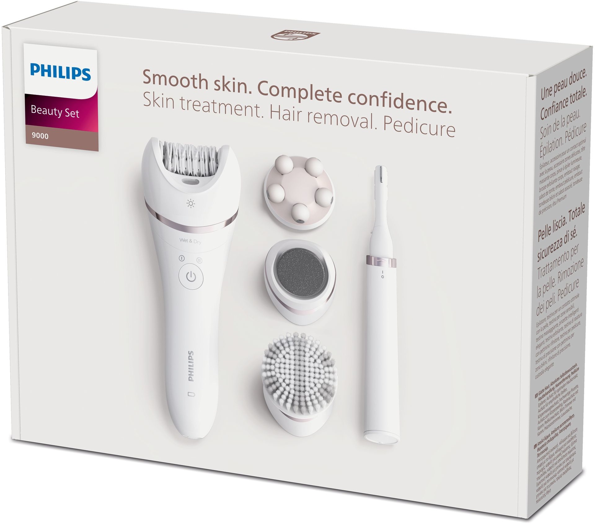 Philips Beauty Set Series 9000 BRE740/90 Voor het hele lichaam ...