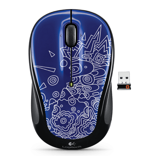 Specificaties van Logitech Wireless Mouse M325 (Blue Topography) - Tweakers