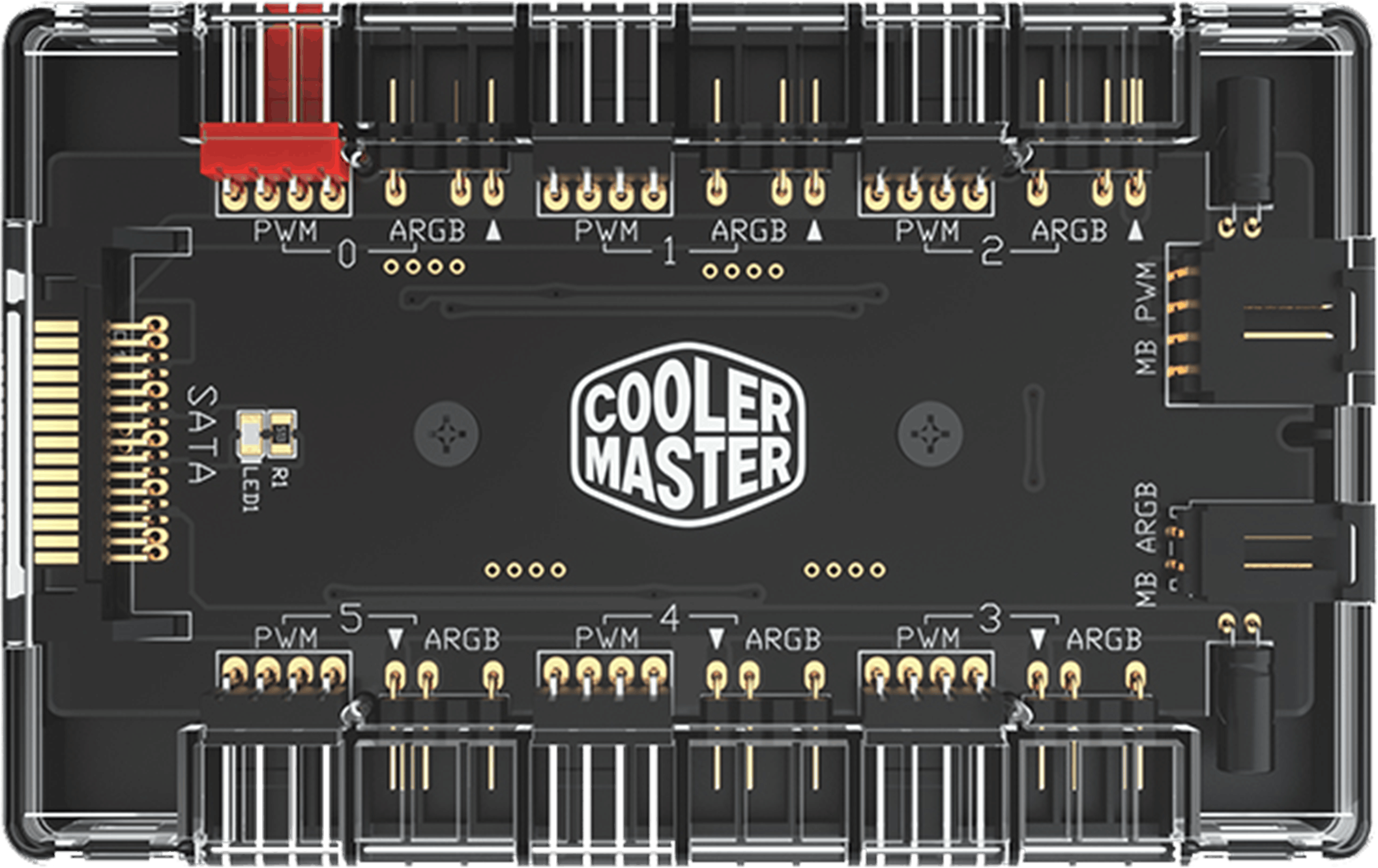 Cooler Master MasterFan ARGB and PWM HUB: beste prijs - Tweakers