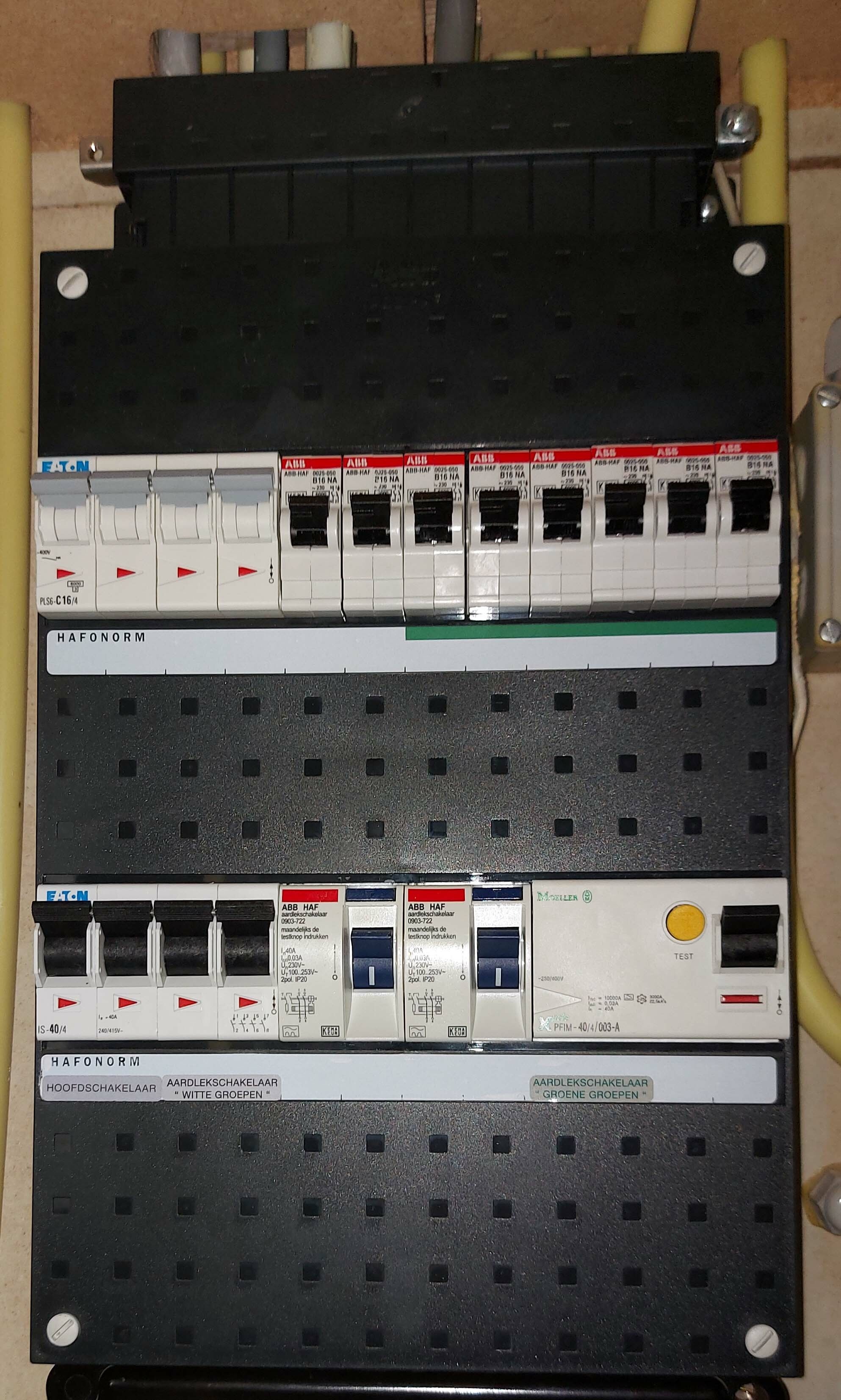 Aansluiten zonnepanelen op 3 fase in meterkast - Duurzame energie en ...