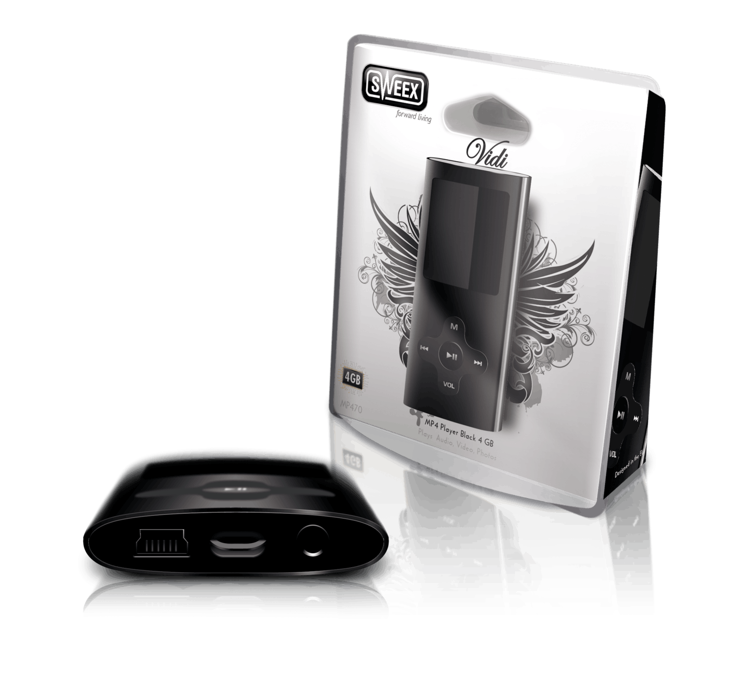 Beste prijs van Sweex Vidi 4GB Zwart - Tweakers