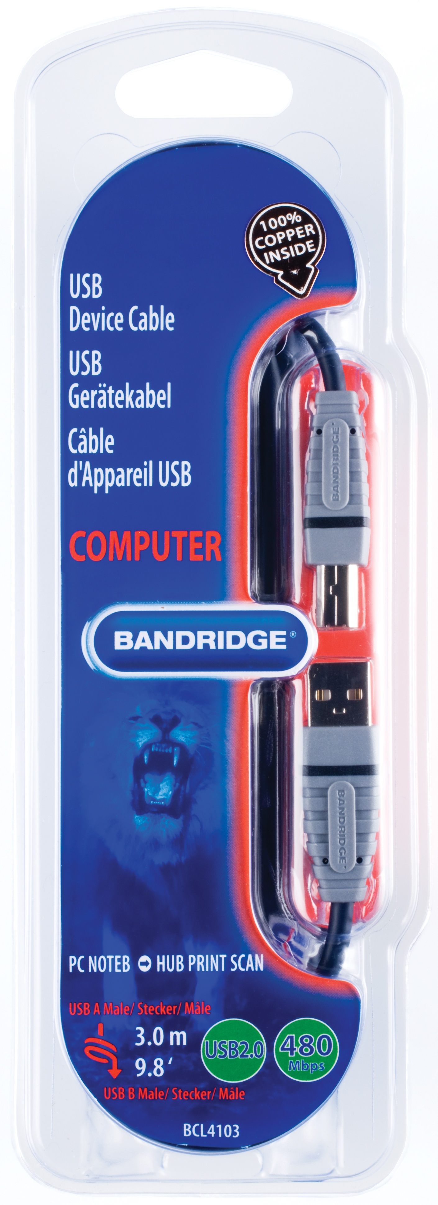 Specificaties van Bandridge BCL4103 - Tweakers