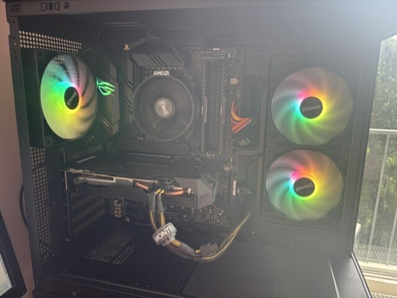Betaalbare Game PC-Ryzen 5-GTX 1060 6GB-16GB RAM-Montech RGB aangeboden ...