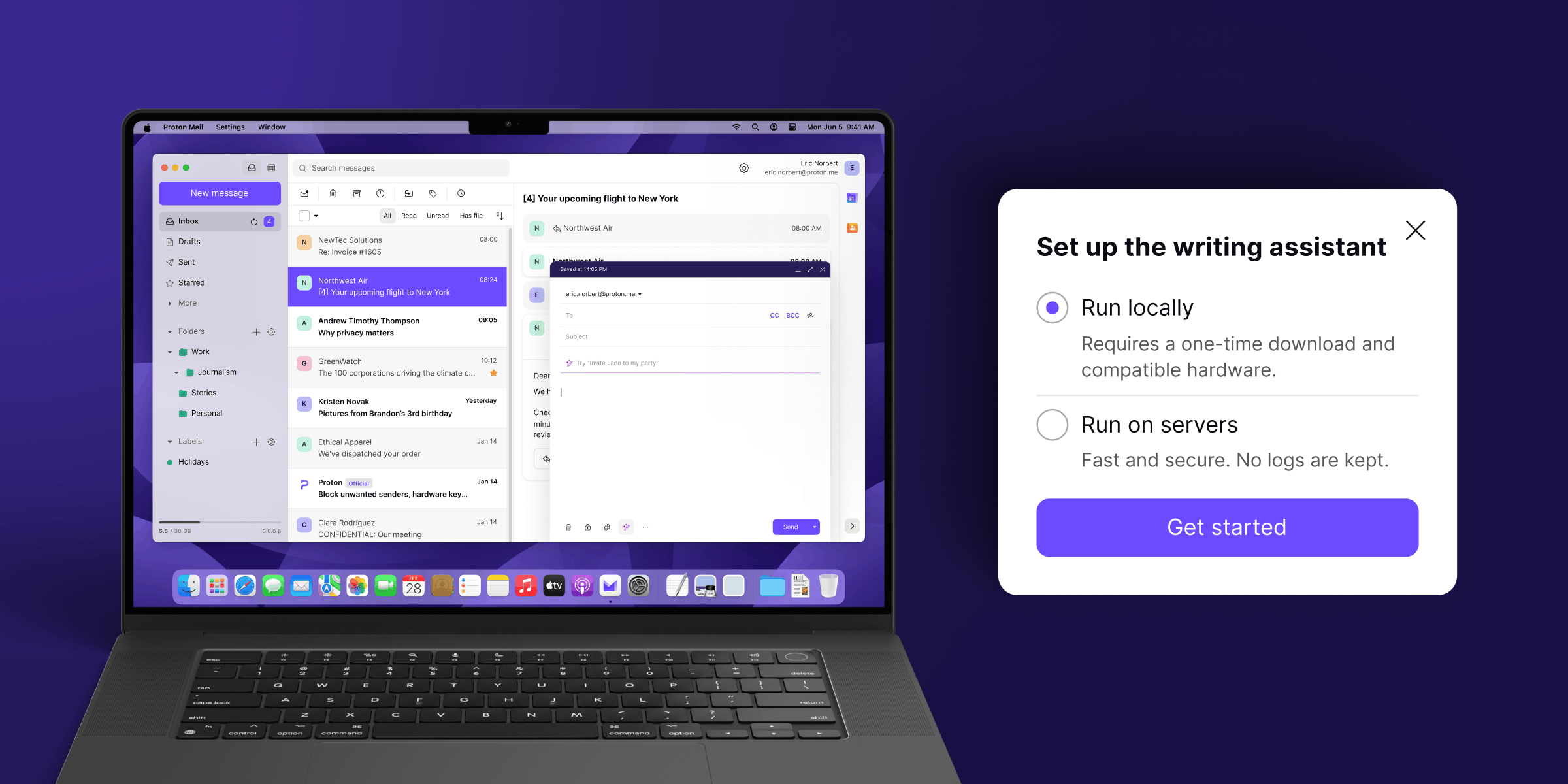 Proton voegt AI-schrijfassistent Proton Scribe toe aan e-maildienst ...