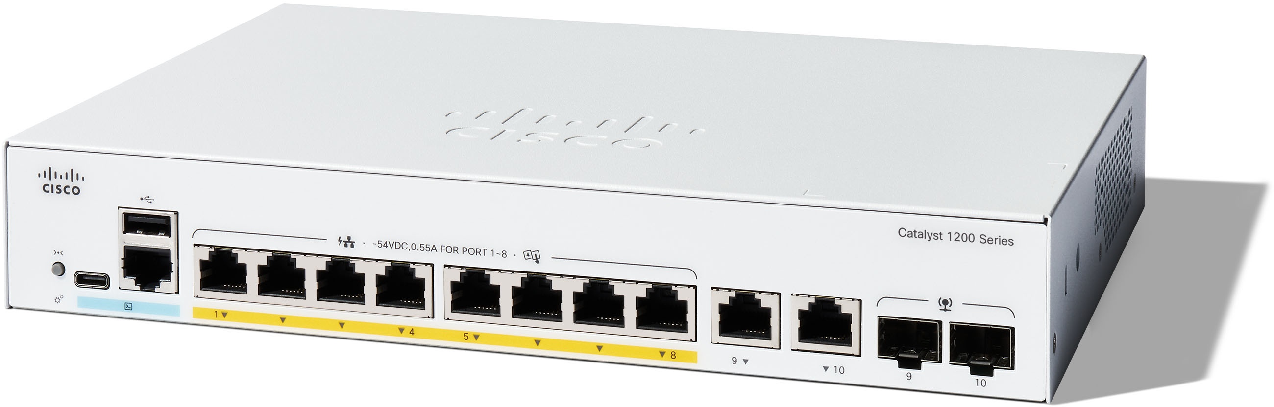 Specificaties van Cisco Catalyst C1200-8FP-2G - Tweakers