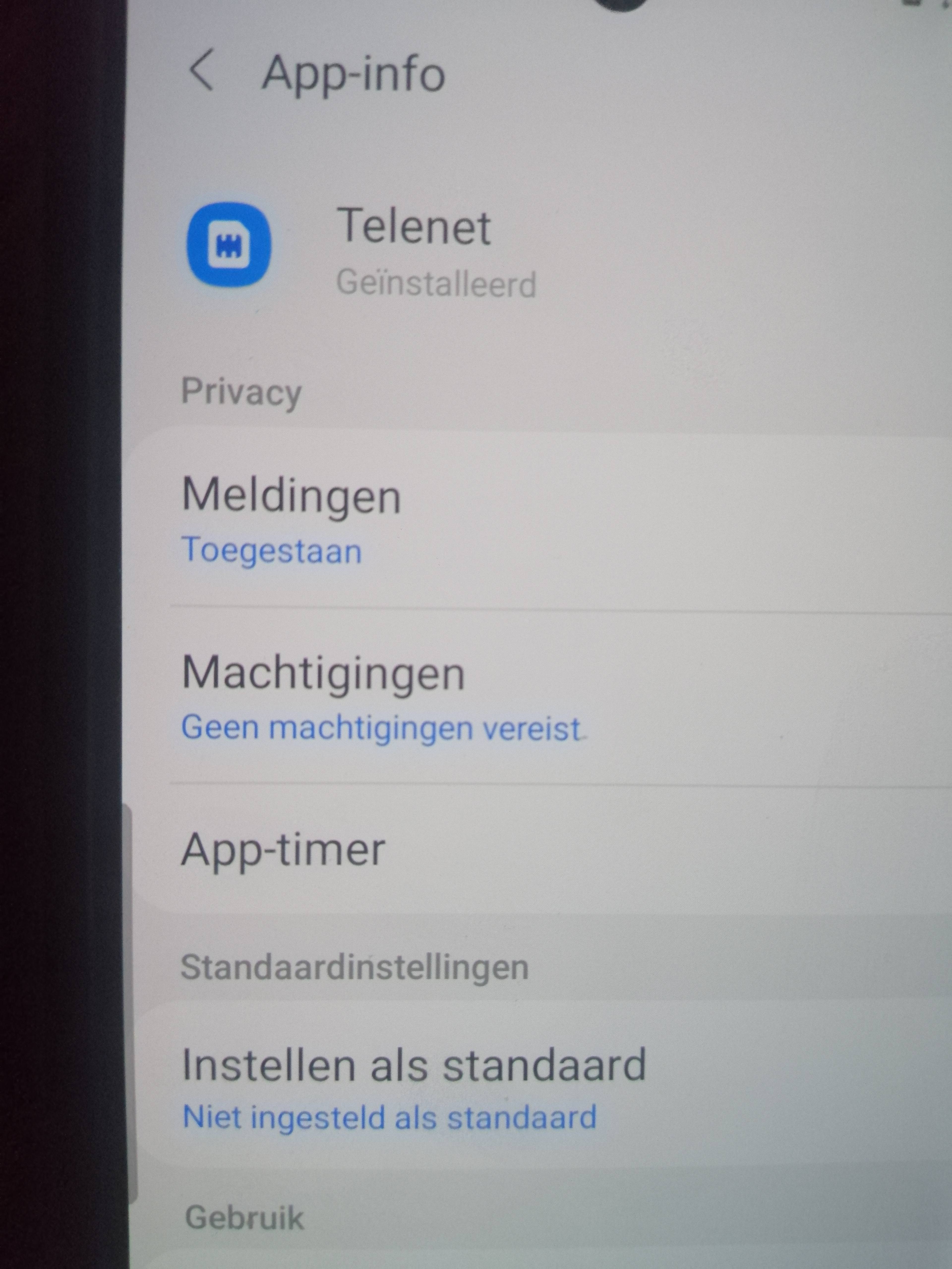 Telenet app verschijnt ineens met blauw logo - Android smartphones en ...