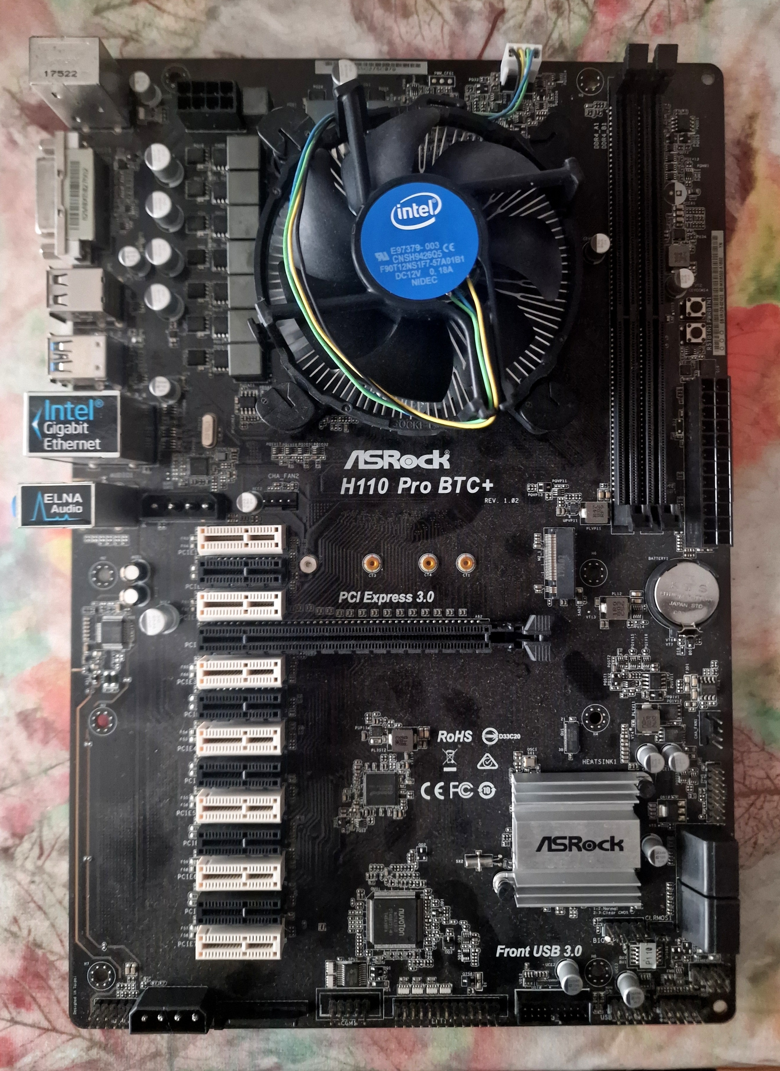 ASRock H110 Pro BTC+ aangeboden - Vraag & Aanbod - Tweakers