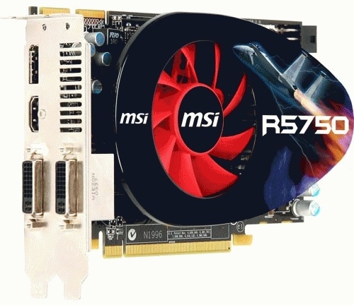 MSI R5750-PM2D1G - Kenmerken - Tweakers