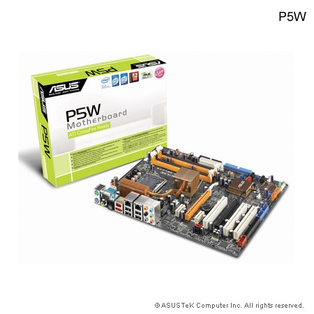 Specificaties van Asus P5W - Tweakers