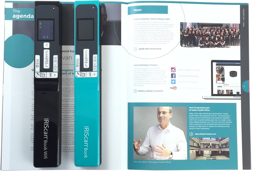 I.R.I.S. IRIScan Book 5 Wi-Fi - Kenmerken - Tweakers