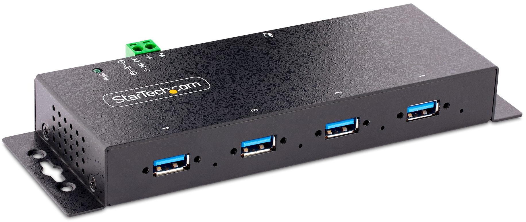 Startech.com 4-Port Industrial USB 3.0 Hub, 5Gbps, Rugged USB Hub met ...