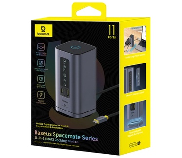 Baseus Spacemate 11-in-1 Docking Station voor Mac: beste prijs - Tweakers