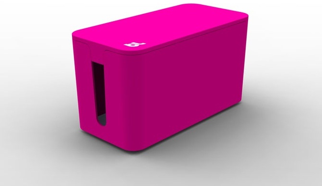 Bluelounge CableBox Mini Roze - Kenmerken - Tweakers