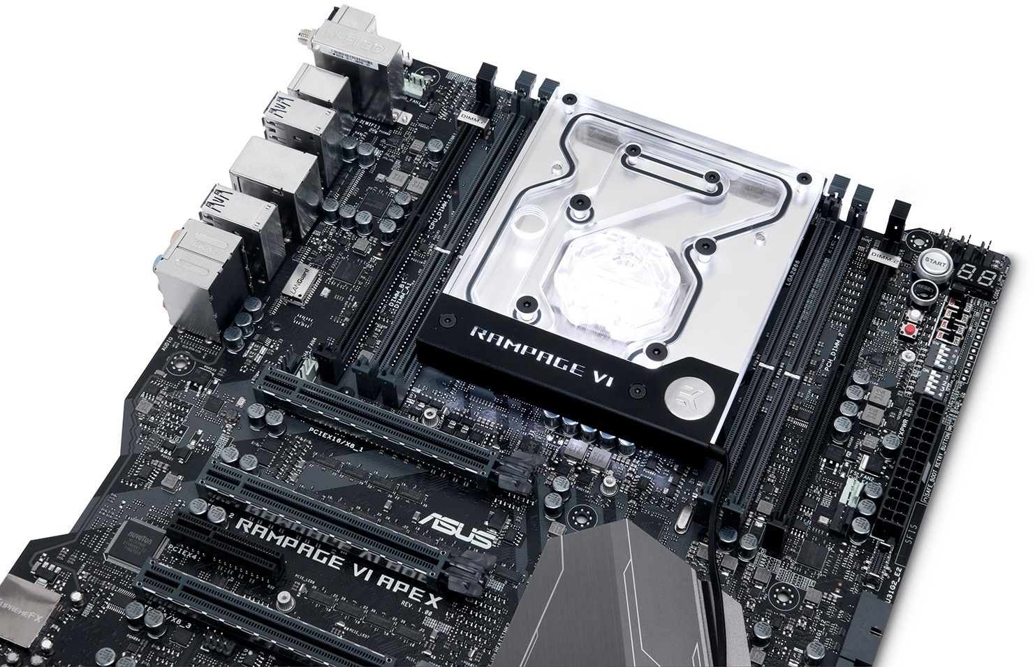 Specificaties van EK Water Blocks EK-FB ASUS ROG R6E RGB Monoblock ...