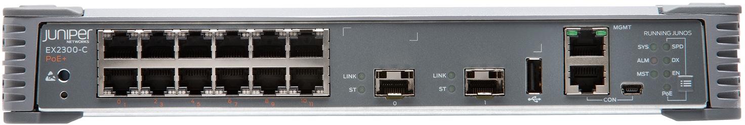 Specificaties van Juniper EX2300-C-12P - Tweakers