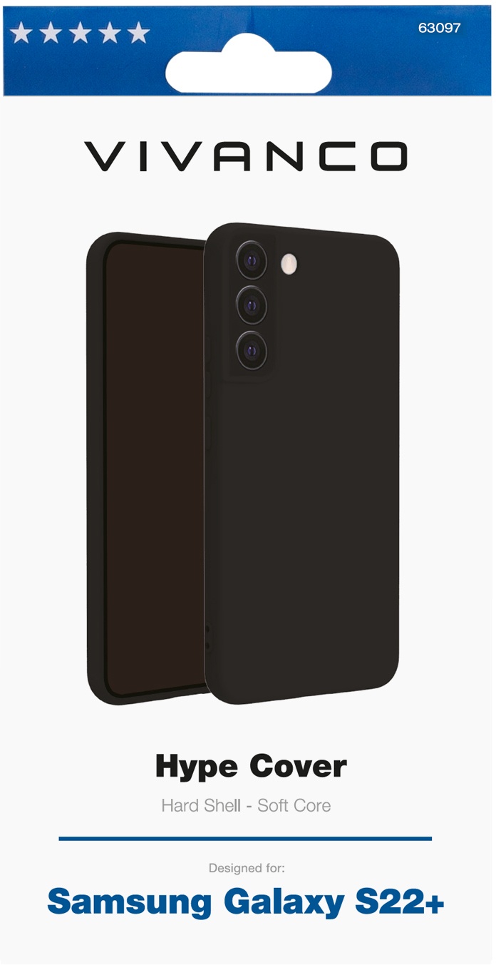 Specificaties van Vivanco Hype (Galaxy S22 Plus) Zwart - Tweakers
