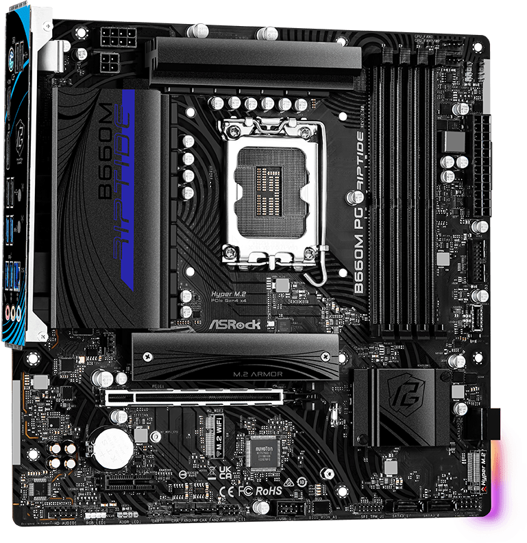 ASRock B660M PG Riptide - Kenmerken - Tweakers
