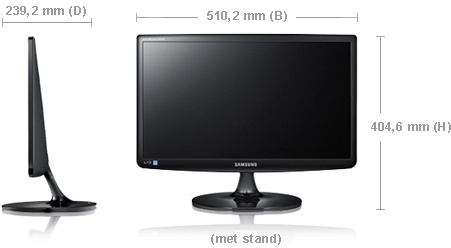 Specificaties van Samsung Syncmaster S22A100N Zwart - Tweakers